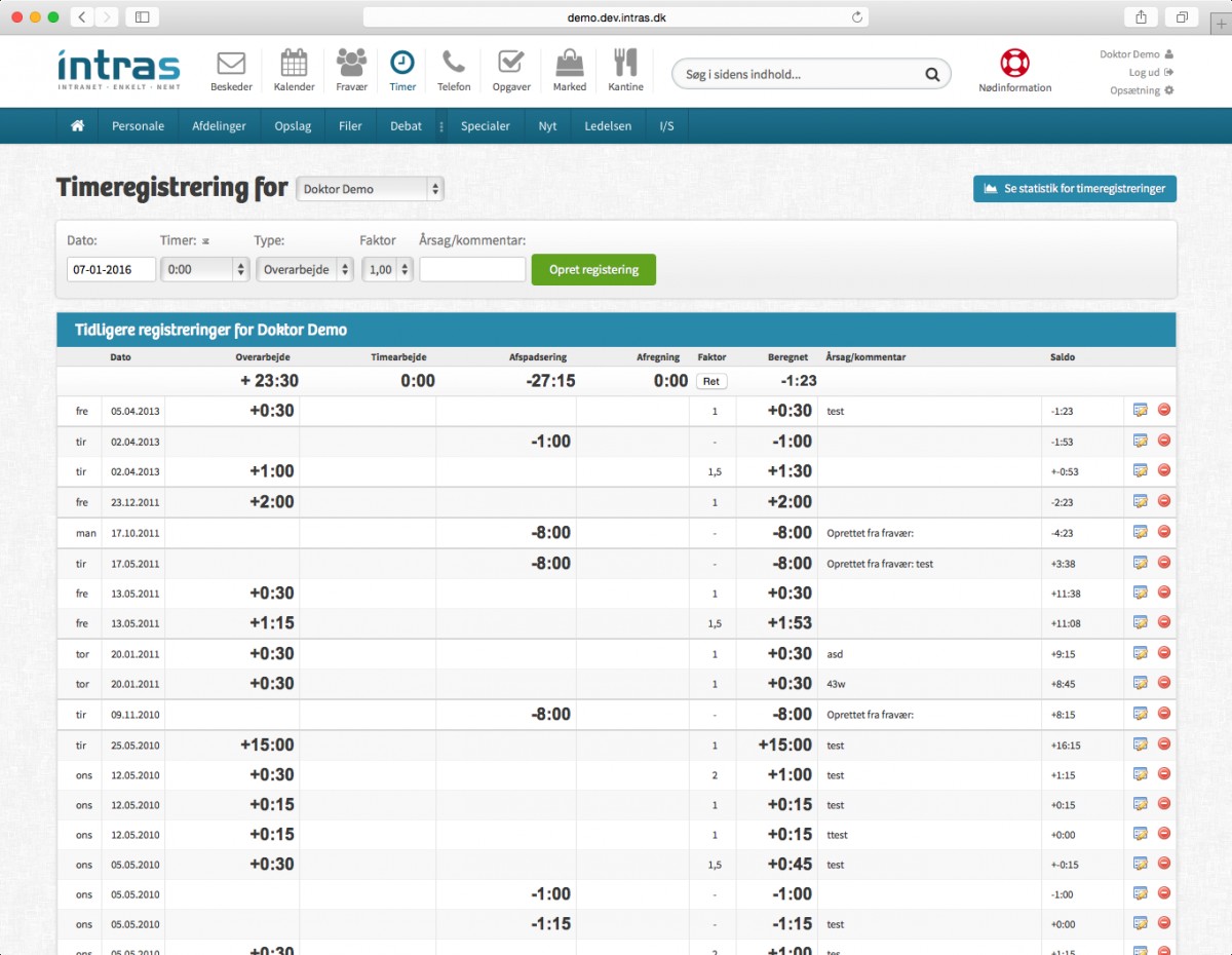 Intras intranet løsning - Intranet fra 249kr/md. Opret selv og få 1 md ...